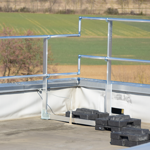 Produkte - Sicherheit - Barrial selbsttragend – das selbsttragende Sicherheitsgeländer - einfach ...